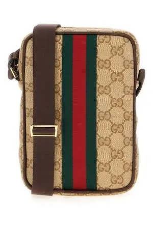 Gucci Monogram Canvas Crossbody Bag - Multicolor