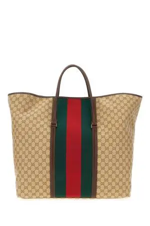 Gucci Monogrammed Tote Bag - Multicolor