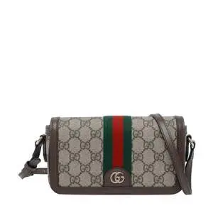 Gucci Mini Ophidia Crossbody Bag - Brown