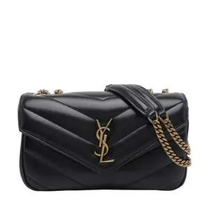 Saint Laurent Loulou Quilted Leather Crossbody Bag