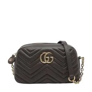 Gucci Gg Marmont Crossbody Bag - Brown