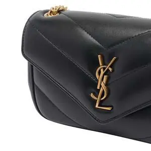 Saint Laurent Mini Loulou Crossbody Bag