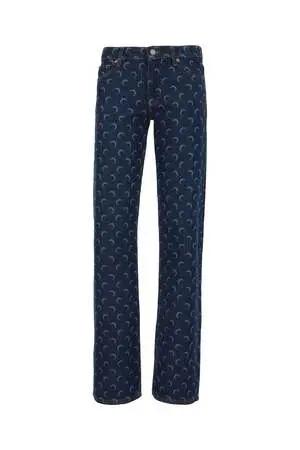 MARINE SERRE Clothing Jeans - Multicolor