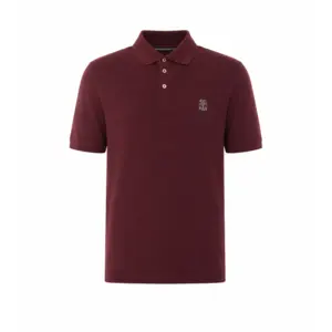 Brunello Cucinelli Logo Piquet Polo