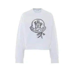Moncler Logo Sweatshirt - White