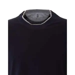Brunello Cucinelli Faux Layering T-shirt
