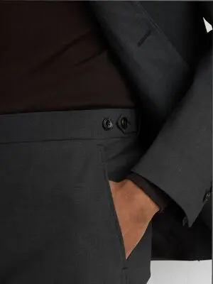 REISS Promise Tailored Fit Wool-blend Tailored-fit Suit Trousers