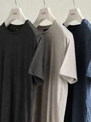 REISS 3 Bless 3 Pack Cotton Crew-neck Tailored-fit T-shirts 3-pack - Multi Melange