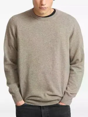 YVES SALOMON Crew Neck Cashmere Sweater