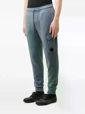 C.P. COMPANY Lens-detail Cargo Track Pants - Blue