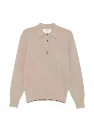 RÓHE Polo-collar Sweater - Neutrals