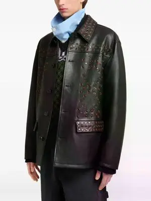 Marni Studded Leather Jacket