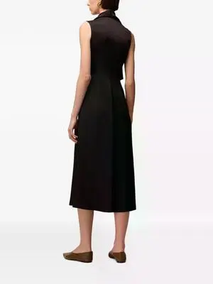 RETORI Retro Draped Midi Dress
