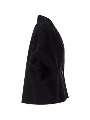 Max Mara Double-breasted Short-sleeve Jacket