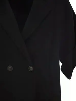 Max Mara Double-breasted Short-sleeve Jacket