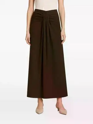 RETORI Retrol Draped Midi Skirt