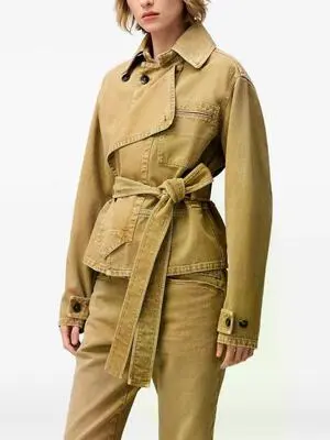 RETORI Retro Denim Belted Jacket