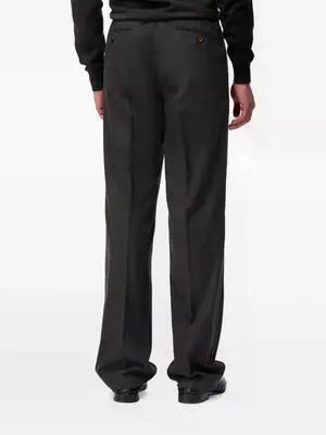 RETORI Retro Drawstring Silk-cashmere Trousers