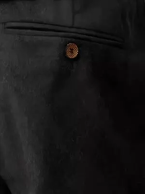 RETORI Retro Drawstring Silk-cashmere Trousers
