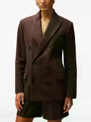RETORI Double-breasted Linen Blazer