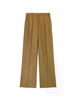 RETORI Retrofi Pleated Silk Wide-leg Trousers