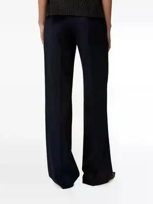 RETORI Retro Pleated Wide-leg Trousers