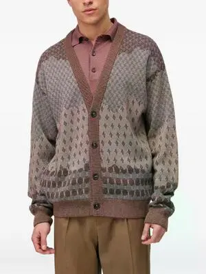 RETORI Retro V-neck Cardigan