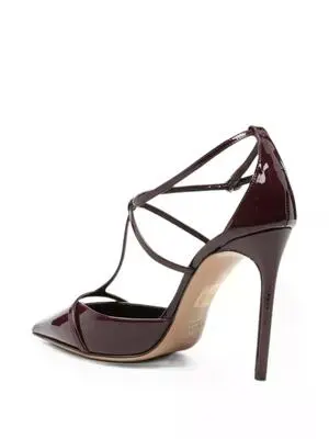 ALEXANDRE BIRMAN Serena Pointed-toe Pumps - Red