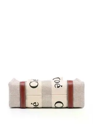 Chloé Small Woody Tote Satchel - Neutrals