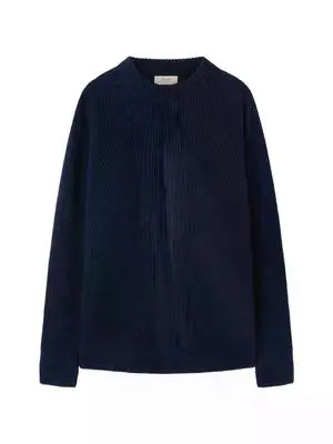 RETORI Ribbed-knit Mock Neck Cashmere Sweater