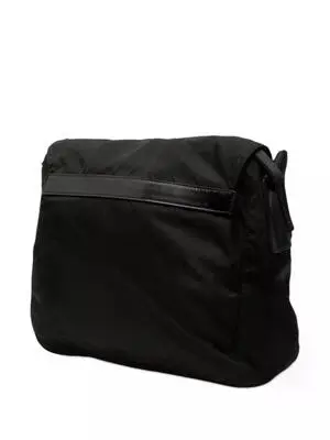 Prada Tessuto Zip Buckle Messenger Bag