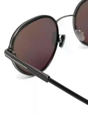 TOM FORD Round Frame Sunglasses - Black
