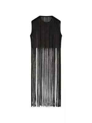 RETORI Retrofete Embroidered Fringed Vest