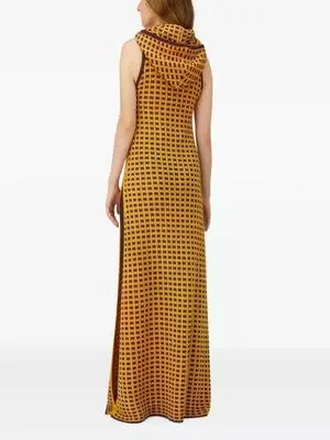 RETORI Retro Maxi Hooded Dress