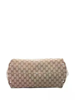 Gucci Gg Canvas Icon Bit Tote Bag - Neutrals