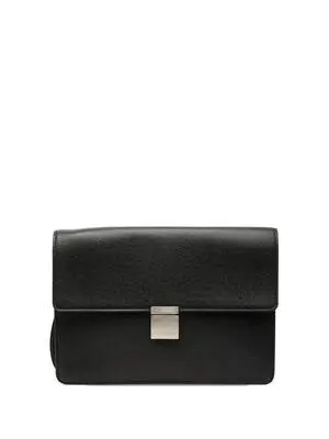 LOUIS VUITTON Taiga Selenga Clutch Bag - Black