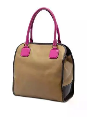 Loewe Tricolor Leather Anagram Handbag