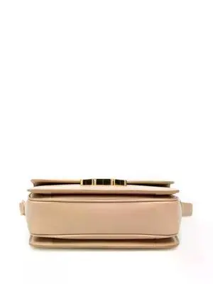 Celine Shiny Calfskin Triomphe Crossbody Bag