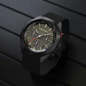 Lilienthal Berlin Octachrono Chronograph Watch - Green
