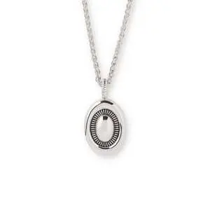 STONE FRUIT Ranch Pendant Necklace - Silver