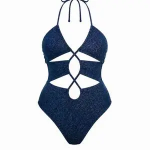 LIVE KOLIBRI Midnight Shimmer One Piece Swimsuit - Blue