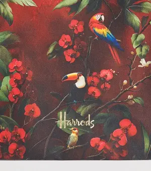 Harrods Exotics Blend 49 Tote Bag - Red