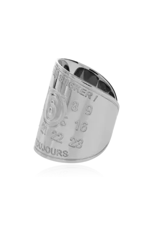 MAISON MARGIELA Engraved Logo Ring