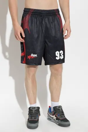 A BATHING APE Shorts With Logo