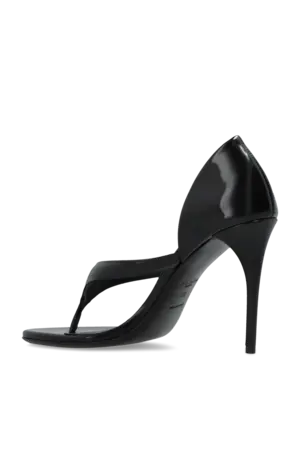 Alaïa Leather Heeled Mules