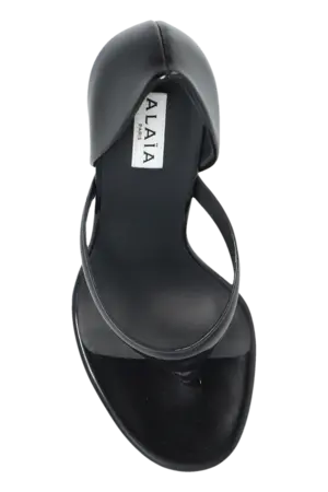 Alaïa Leather Heeled Mules