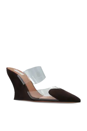Alaïa Suede Wedge Sandals