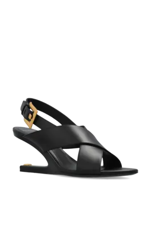 Balmain Wedge Sandals `anthem