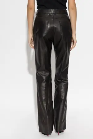 Balmain Leather Pants
