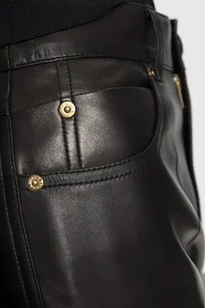 Balmain Leather Pants